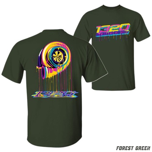 1320 Video T-Shirt, Drip Turbo Graphic For Street Racing Fans T-Shirt ...