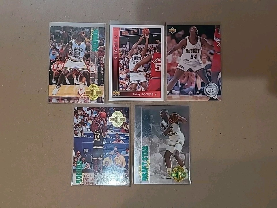 RODNEY ROGERS 1993-94 26 CARD NBA ROOKIE LOT DENVER NUGGETS | eBay