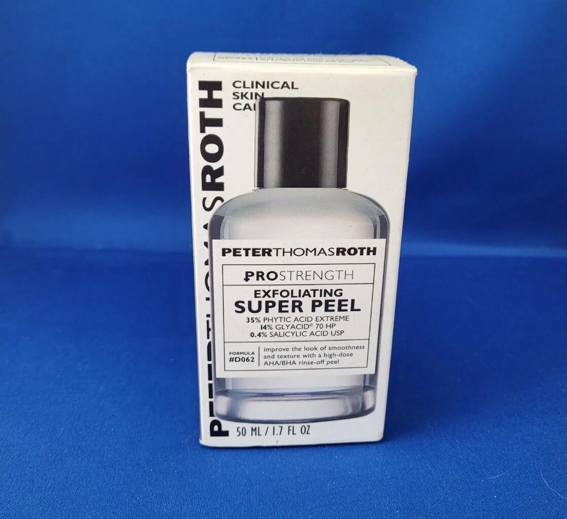 Peter Thomas Roth Pro Strength Exfoliating Super Peel 1.7oz / 50ml ...