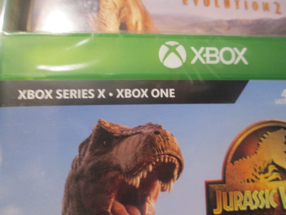 Jurassic World Evolution 1 & 2 XBOX ONE / * SERIES X * LOT NEW GAMES ...