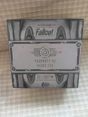 Rare Mega Bloks Fallout T-60 Property of Vault-TEC Collectible Set ...