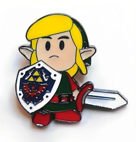 Nintendo Legend of Zelda LINK Collector Tie Backpack Enamel Metal Pin ...