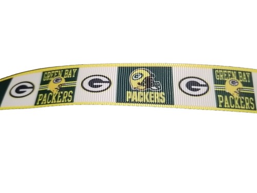 7/8 Inch, 25m, Grossgrian Ribbon, 3 Yds, Green Bay Packers, GB1 | eBay