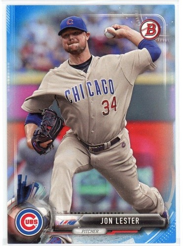 2017 Bowman Baseball Jon Lester Blue SP /150 #79 | eBay