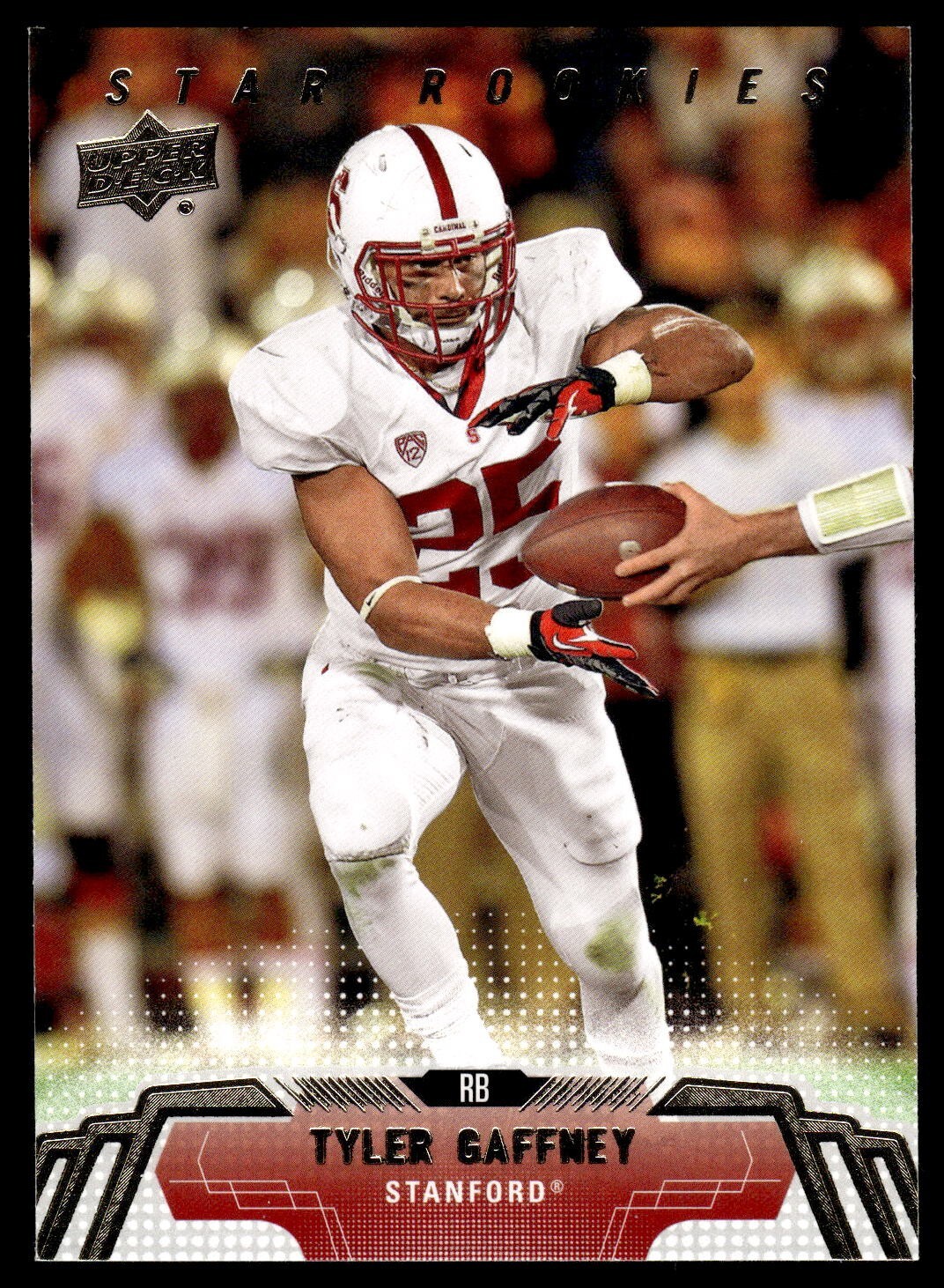 2014 Upper Deck #64 Tyler Gaffney Stanford Cardinal | eBay