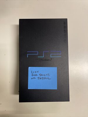 Sony PlayStation 2 SCPH-39001 Fat PS2 Console Only For parts or Repair ...