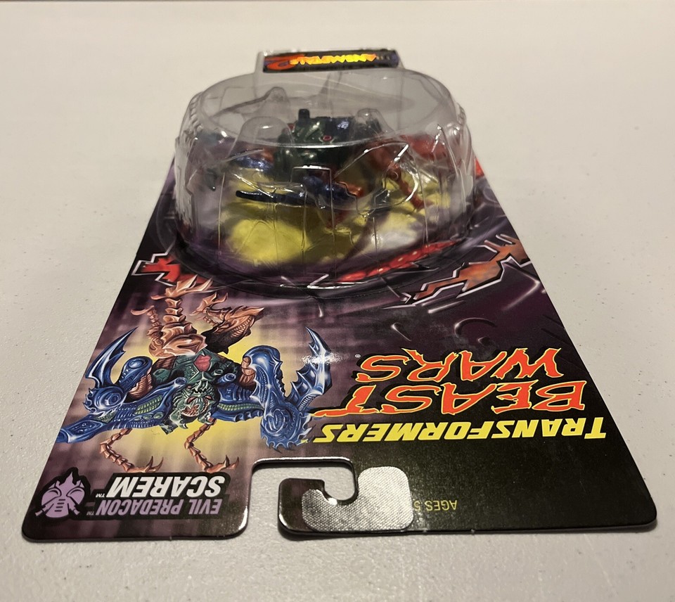 Beast Wars Scarem Transformers Transmetal 2 1998 Factory Sealed FREE ...
