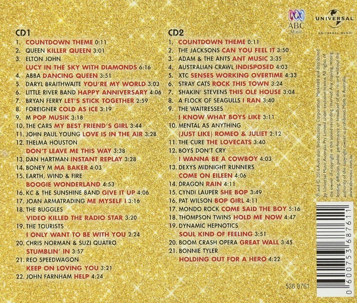 Countdown Pop ! - 2CD - 43 Tracks - New Unsealed - 2016 (Buggles, M ...