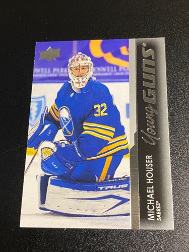 2021 Michael Houser Young Guns Rookie Card RC Upper Deck #245 Buffalo ...