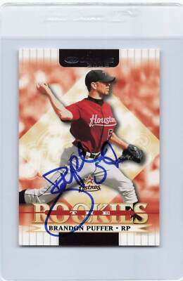 2002 Donruss #56 Brandon Puffer Astros Signed Auto *J1224 | eBay