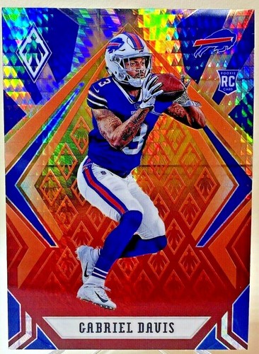 Gabriel Davis Rookie Card 2020 Panini Phoenix Fire Burst Prizm #141 | eBay