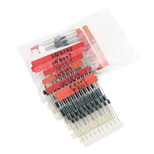 Assorted Pack of 100pcs Straight Plug Electronic Parts 8 Different ...