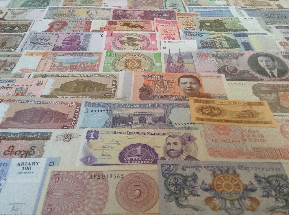 Lot Of 50 World Banknotes. Collectable. All Different. All Genuine. All ...