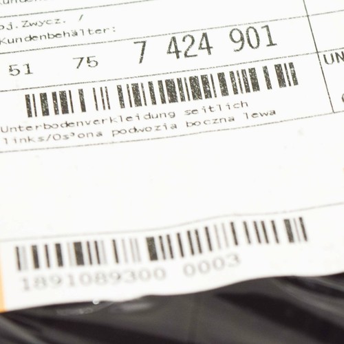 2018-2020 BMW X5 G05 Underbody Left Side Panelling | 51757424901 ...