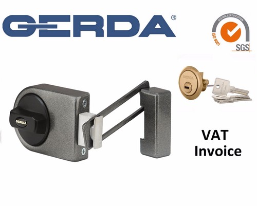 Gerda High Quality Surface Mounted Door Lock 4 Keys ZN200 Restrictor ...