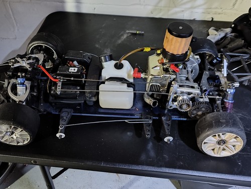 1/5 SCALE 2WD GAS ONROAD TOURING CAR CY 23CC ENGINE FULL ALLOY UPGRADE ...