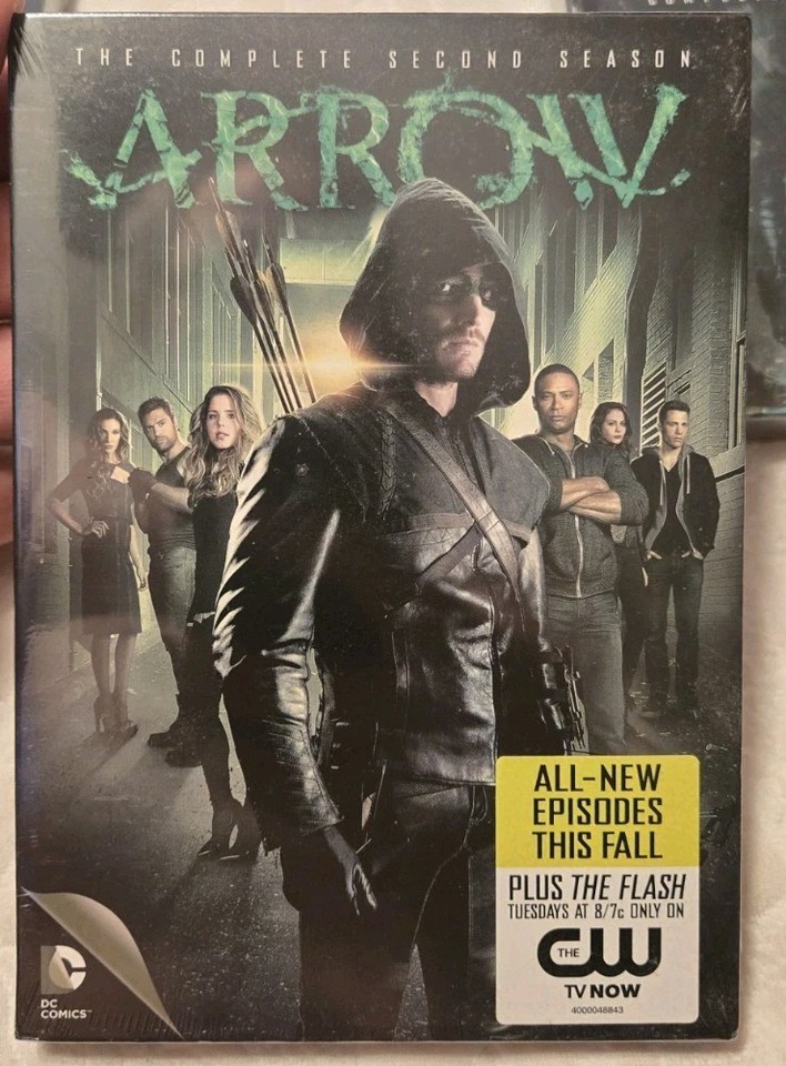 Arrow The Complete First & Second Season DVD & Third Season Blu Ray New ...