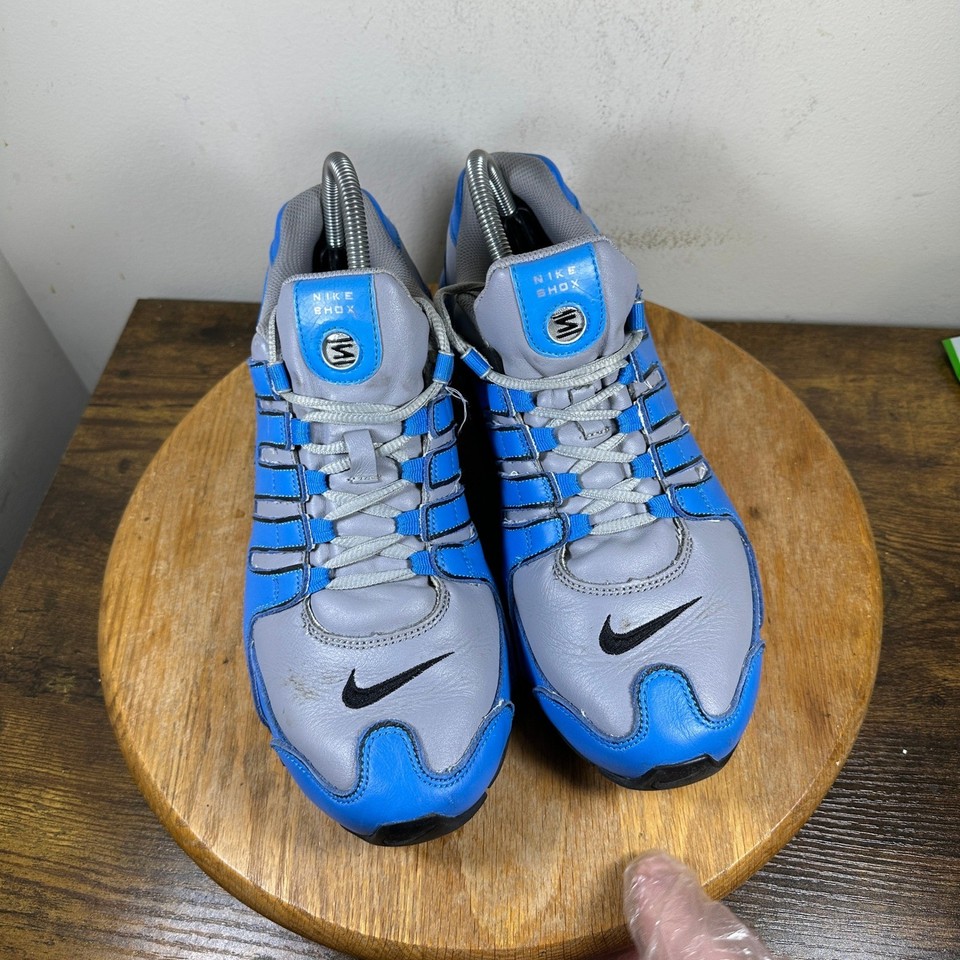 Nike Shox Rivalry Men's Running Shoes Blue Gray Size 9.5 616117-997 ...