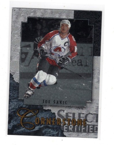 1996/97 Select Certified Cornerstones #9 Joe Sakic Insert | eBay