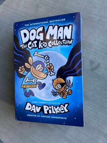 Pilkey Dogman The Cat Kid Collection 4-6 Box Set Vo État Neuf / Mint ...