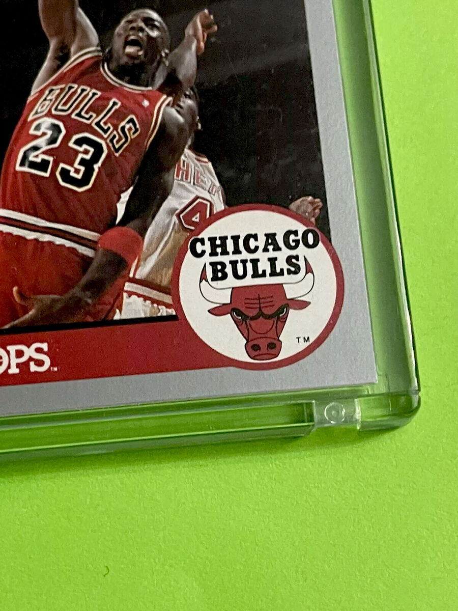 Michael Jordan Card - 90'S NBA HOOPS ICONIC CARD AUTHENTIC Michael Jordan Card - 90'S NBA HOOPS ICONIC CARD AUTHENTIC