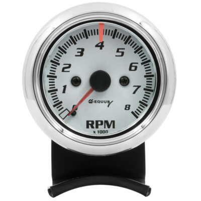 Equus 5000 Series Full Sweep Analog Tachometer 8000 RPM 2.5" Diameter ...