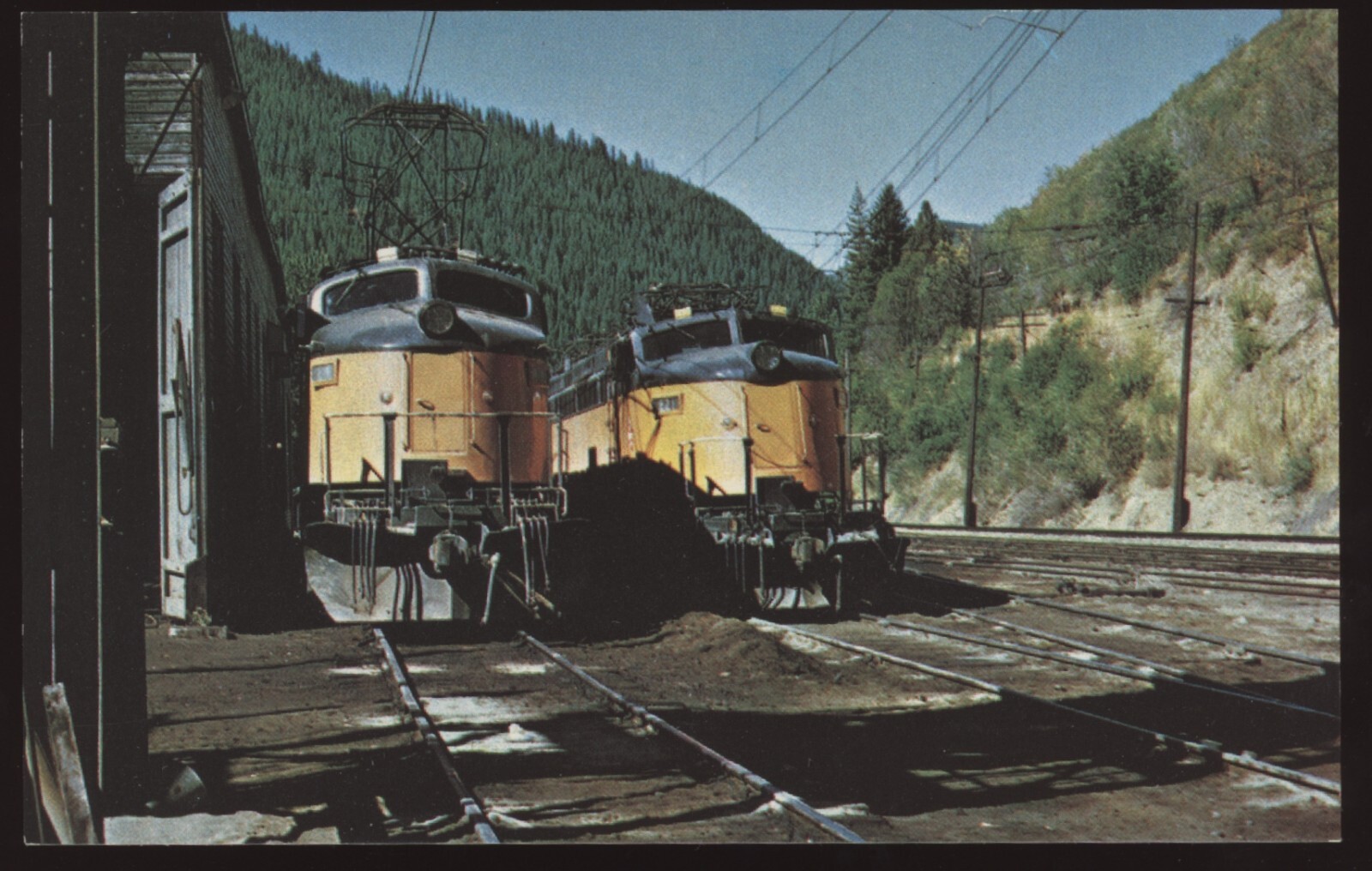 Milwaukee Railway Little Joes Diesel Locomotive Railroad Train Postcard ...