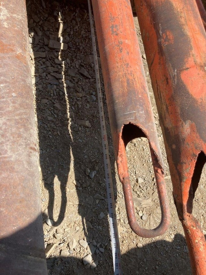 Dart Valve Bailer for cable tool water well drilling rig hole cleaning ...