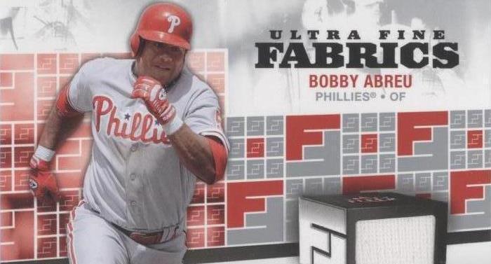 2006 Fleer Ultra - Fine Fabrics Bobby Abreu #FM-BA (MEM) for sale ...