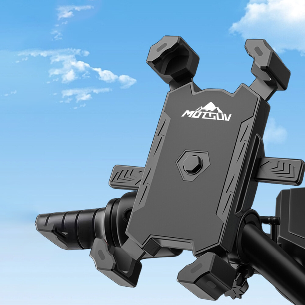360° Rotatable Bike Phone Holder Clamp Anti-Slip for Motorcycle Bike ...
