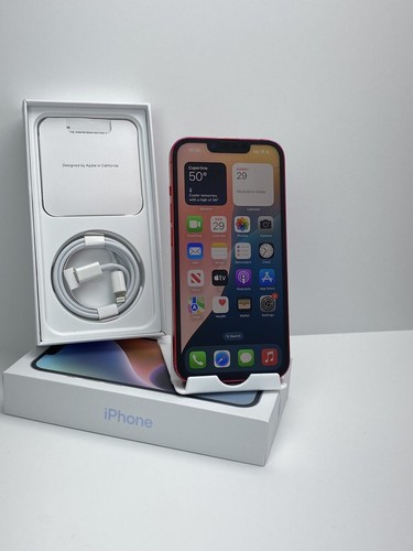 Apple iPhone 14 A2649 128GB (PRODUCT) Red! Free Fast Shipping! Unlocked ...