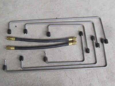 SS lines Big & Ugly Injector Hat Enderle supercharger Blower dragster ...