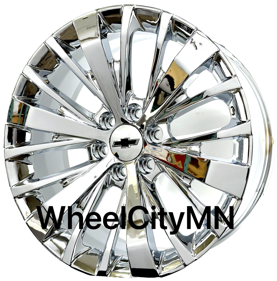 22" chrome OE 5945 replica SF1 wheels fits 2026 Chevy Tahoe Suburban ...