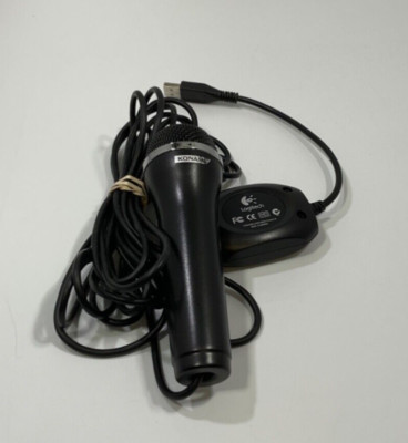 Konami Logitech USB MICROPHONE A-0060A Xbox 360, PS3, Wii and PC | eBay