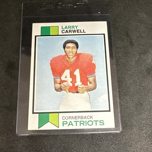 1973 Topps Set-Break # 83 Larry Carwell Patriots | eBay