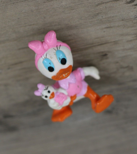 Disney Vintage 1986 Donald Duck Mini Daisy Toy Figure 1 x 2" | eBay