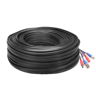 300ft Power Video Security Camera Cable BNC Extension Wire Cord for All ...