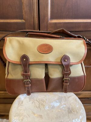 Tusting Clipper For Franklin Covey Canvas And Leather Classic EUC | eBay