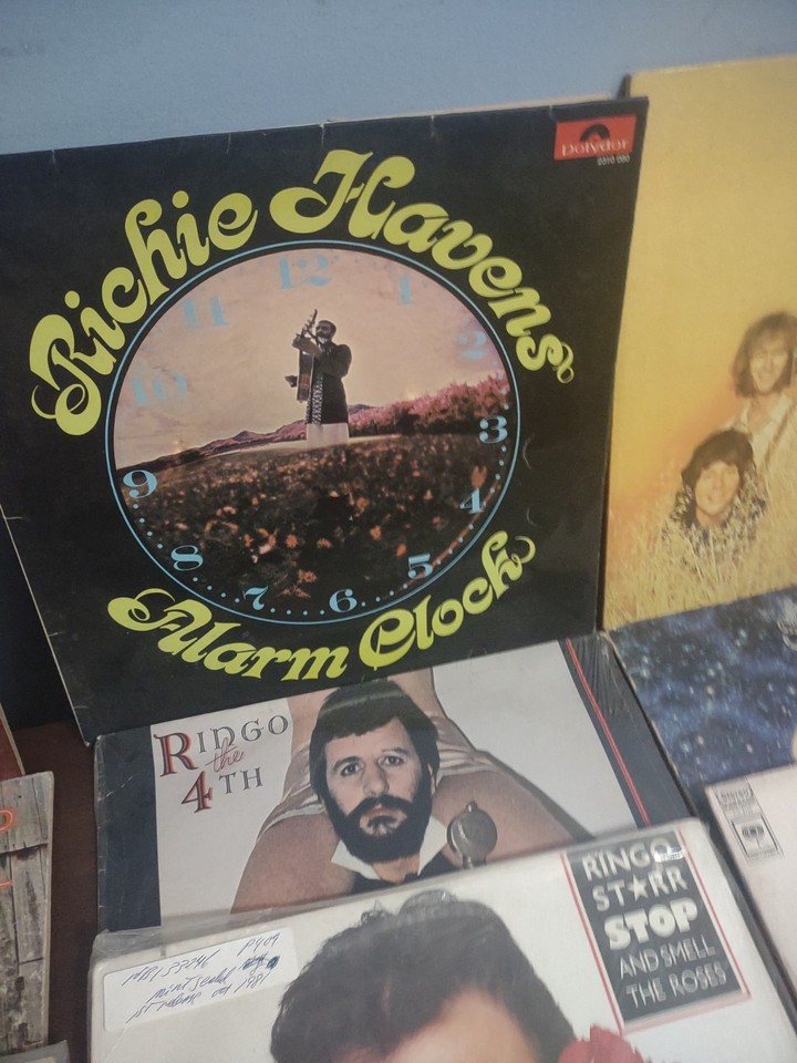 Lot of 20 ringo star grass roots elton elvis LP Vinyl Records Lot ...