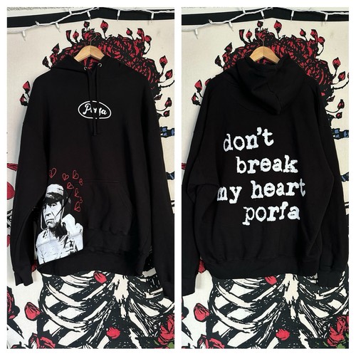 Porfa Por Favor Brand Hoodie Sweatshirt Don't Break My Heart Streetwear ...