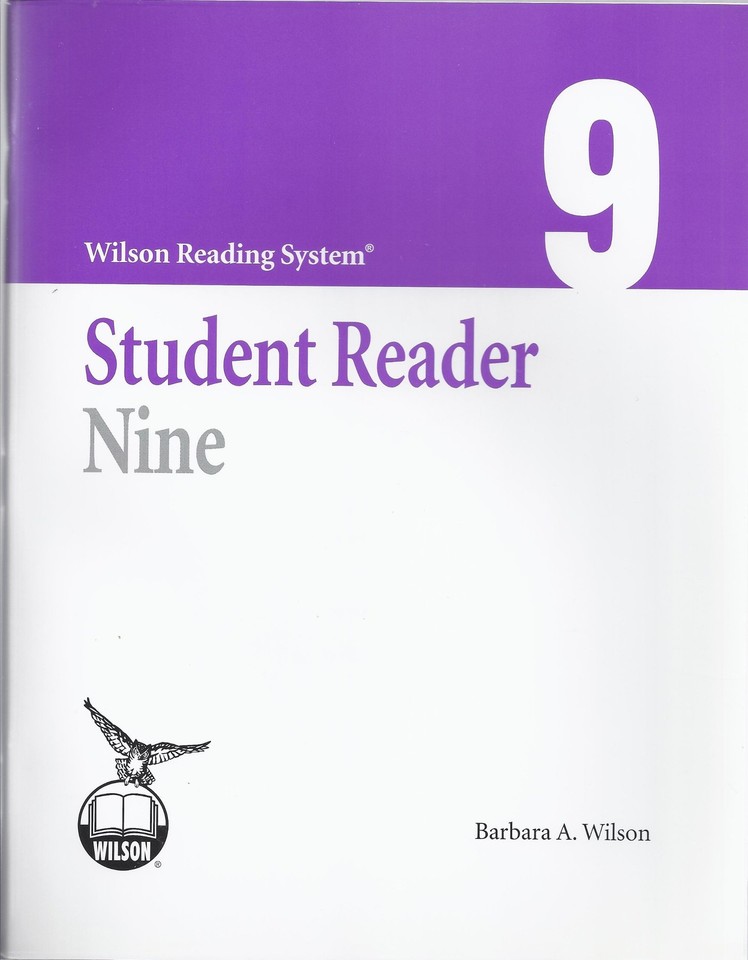 Wilson Reading System - Student Reader Nine (9) - Third Edition | eBay
