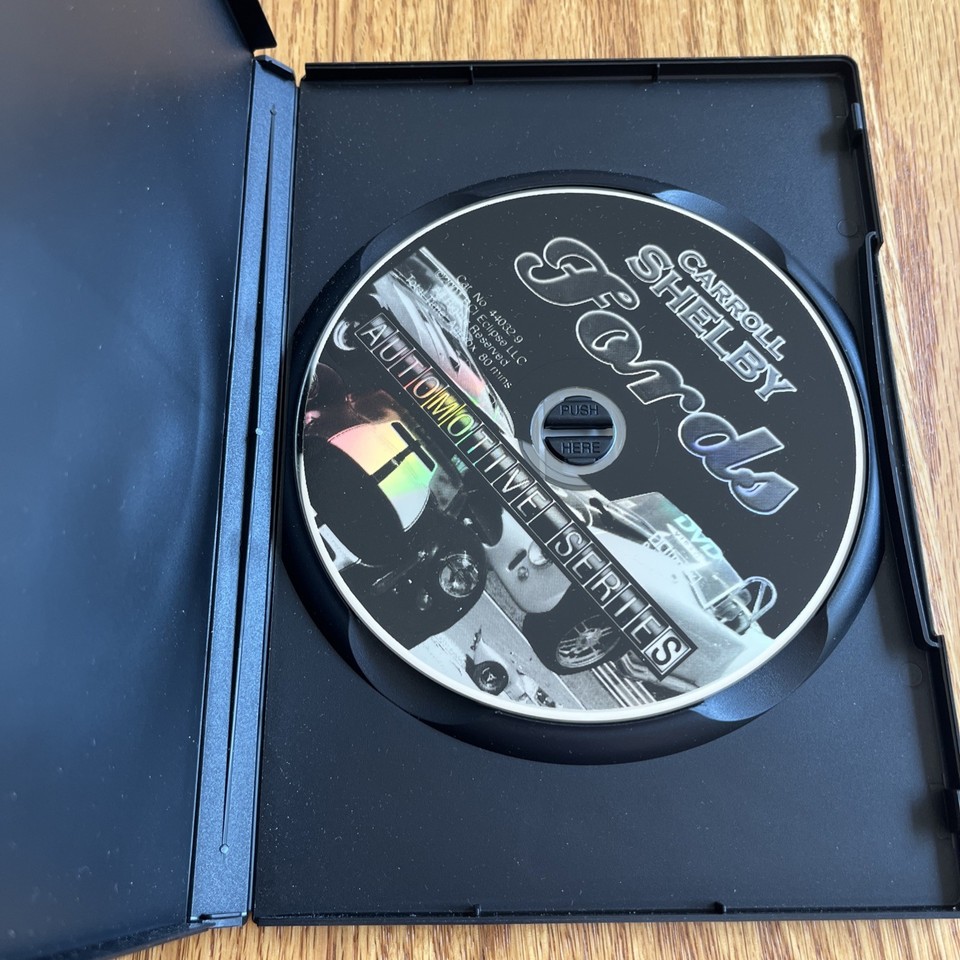 AUTOMOTIVE SERIES CARROLL SHELBY FORDS DVD HTF 787364403295| eBay