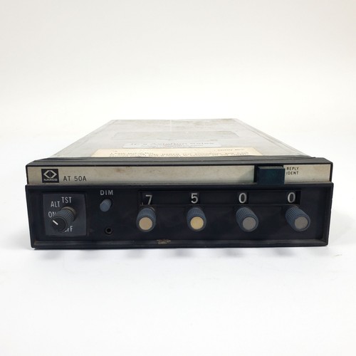Narco AT-50A Transponder - Parts/Repair | eBay