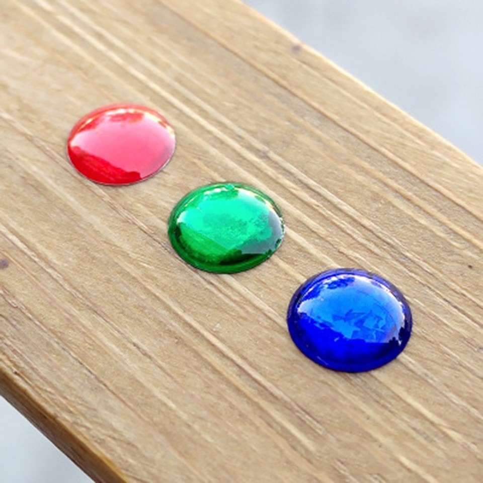 3D fishing lure eye 3-6mm 300pcs Attract fish DIY Holographic Solid ...