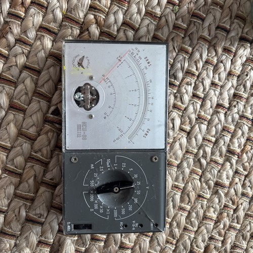 Eagle kew-66 vintage analogue multimeter test equipment volts amps ...