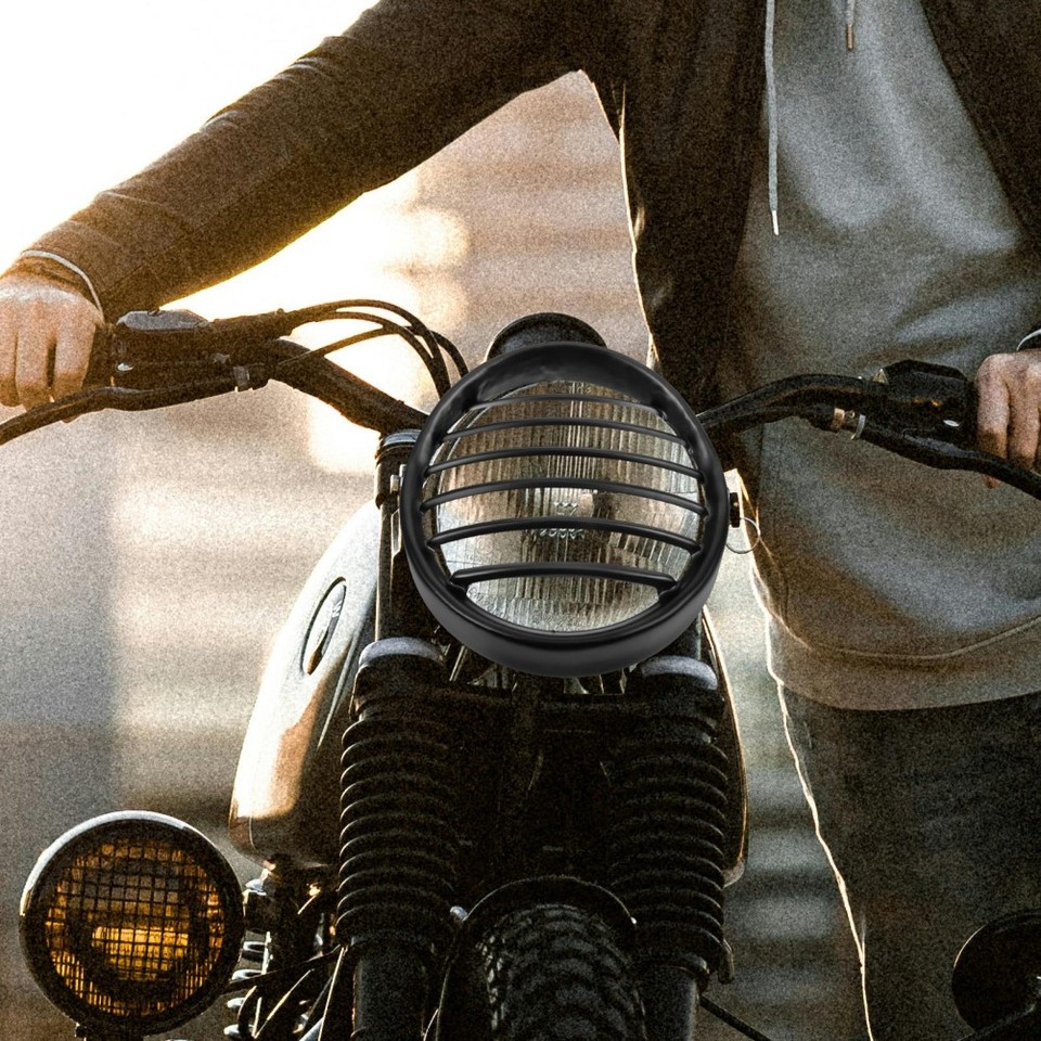 Motorcycle Headlight Grill Cover for Classic Motorcycles Accessory ...