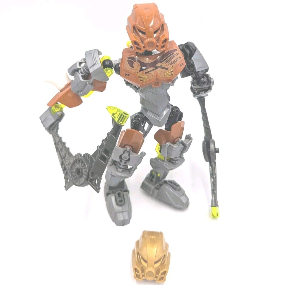 LEGO Bionicle Pohatu Master of Stone Set 70785 No Skull Spider | eBay