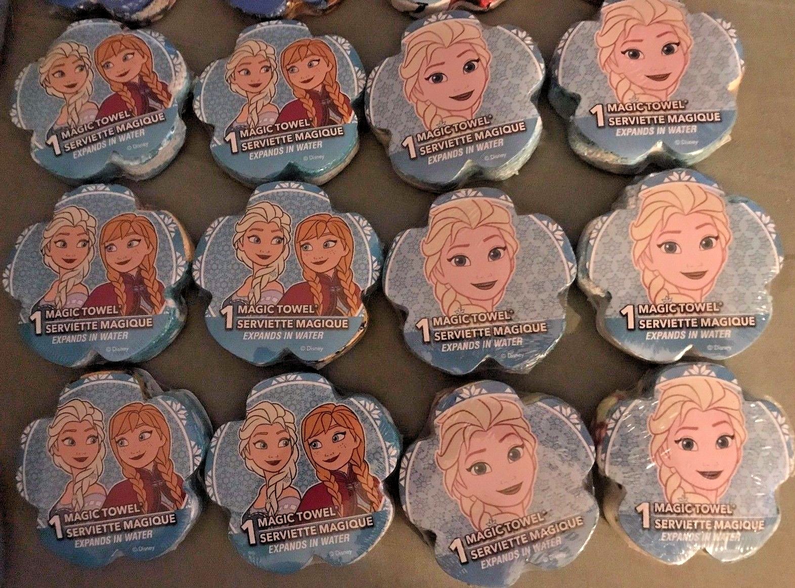 Disney's Frozen 11" x 11" Magic Towel Elsa Anna Frozen Fever Disney | eBay