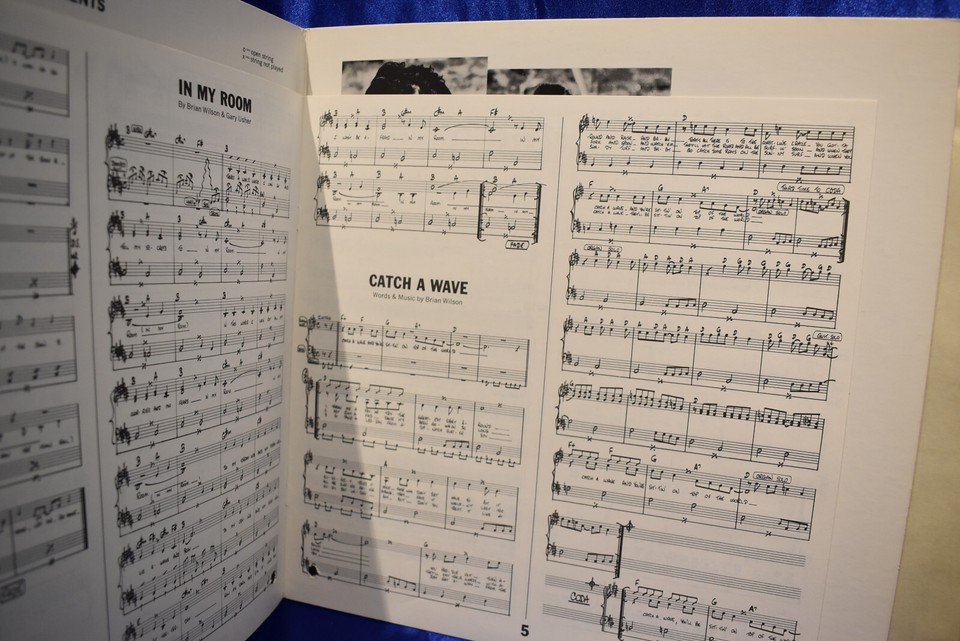 The Beach Boys Stack O tracks 1968 Lp album Capitol 2893 & Lyric Guitar ...