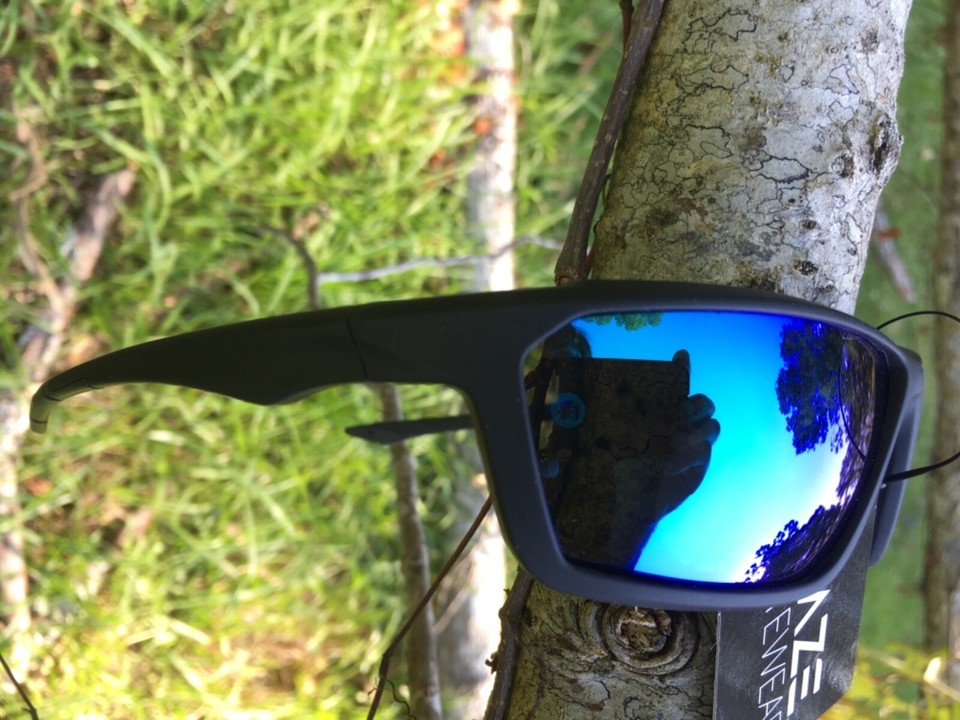 RAZE Eyewear Sunglasses Prime matte flat black smoke green blue mirror ...